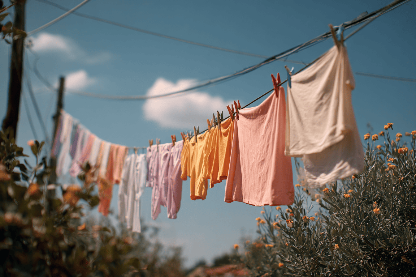 Installer une corde à linge dans votre jardin : nos conseils